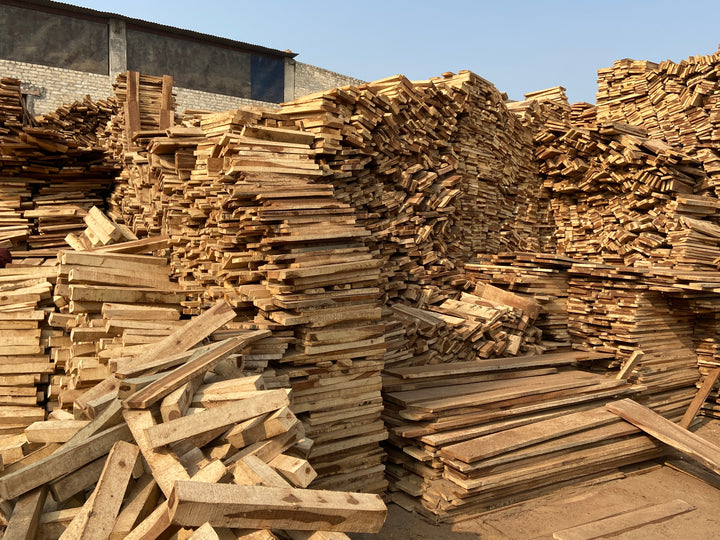 Akon Solid Sheesham Wood 6 Seater Dining Table Set – Ganpati Arts